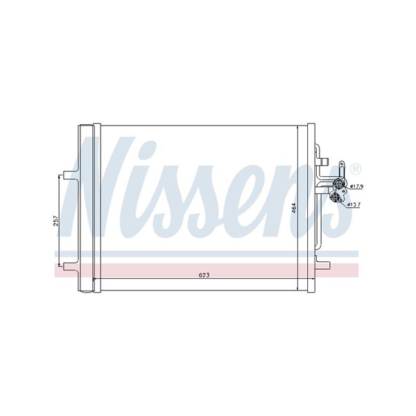 Kondensaattori, ilmastointilaite - LAND ROVER, VOLVO - OE 30794562 ...