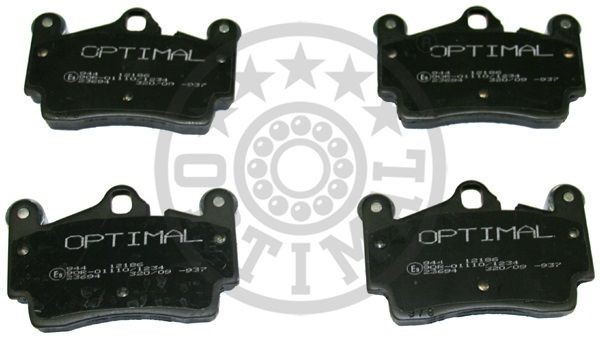 Jarrupalasarja, levyjarru, Taka-akseli - AUDI Q7, Q7 Van, PORSCHE ...